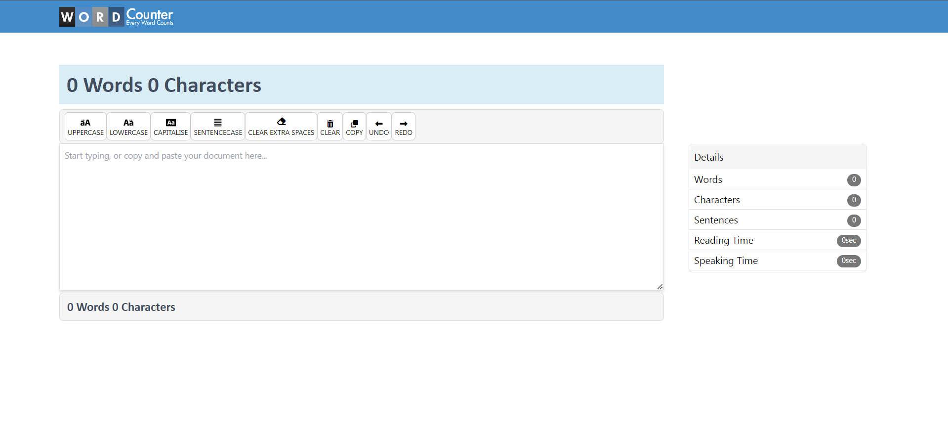 GitHub - Deepeshgodhwani/WordCounter-Clone: Word counting tool that makes it easy to count the ...